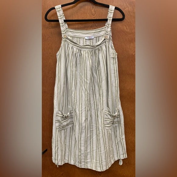 Gor & Sin | Dresses | Vintage Gor Sin Linen Pocket Dress | Poshmark